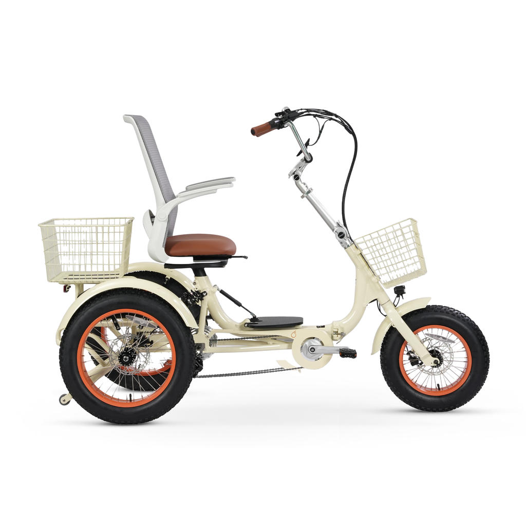 Sixthreezero 2026 Simple Glide Deluxe 750W Fat Tire E-Trike – Turbo Trikes